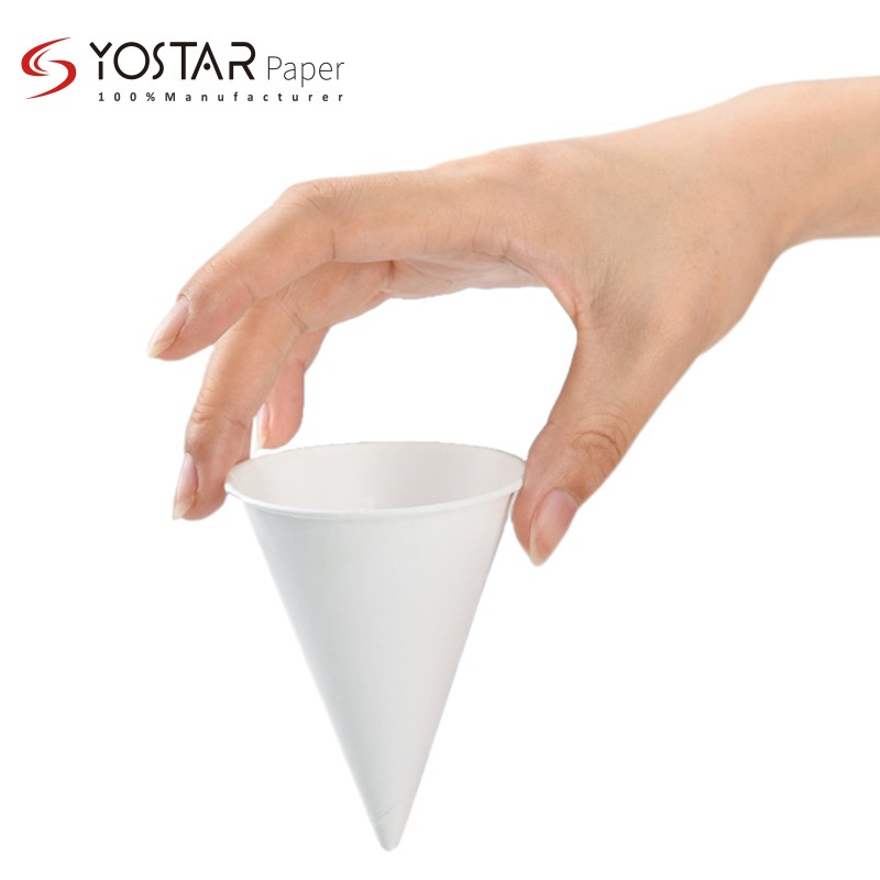 3.7oz Disposable Paper Cone Cup,cone Paper Cup,Custom Conical Paper Cup ...